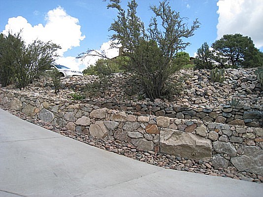 Retaining Walls Photos, Prescott, Prescott Valley, Chino Valley, AZ
